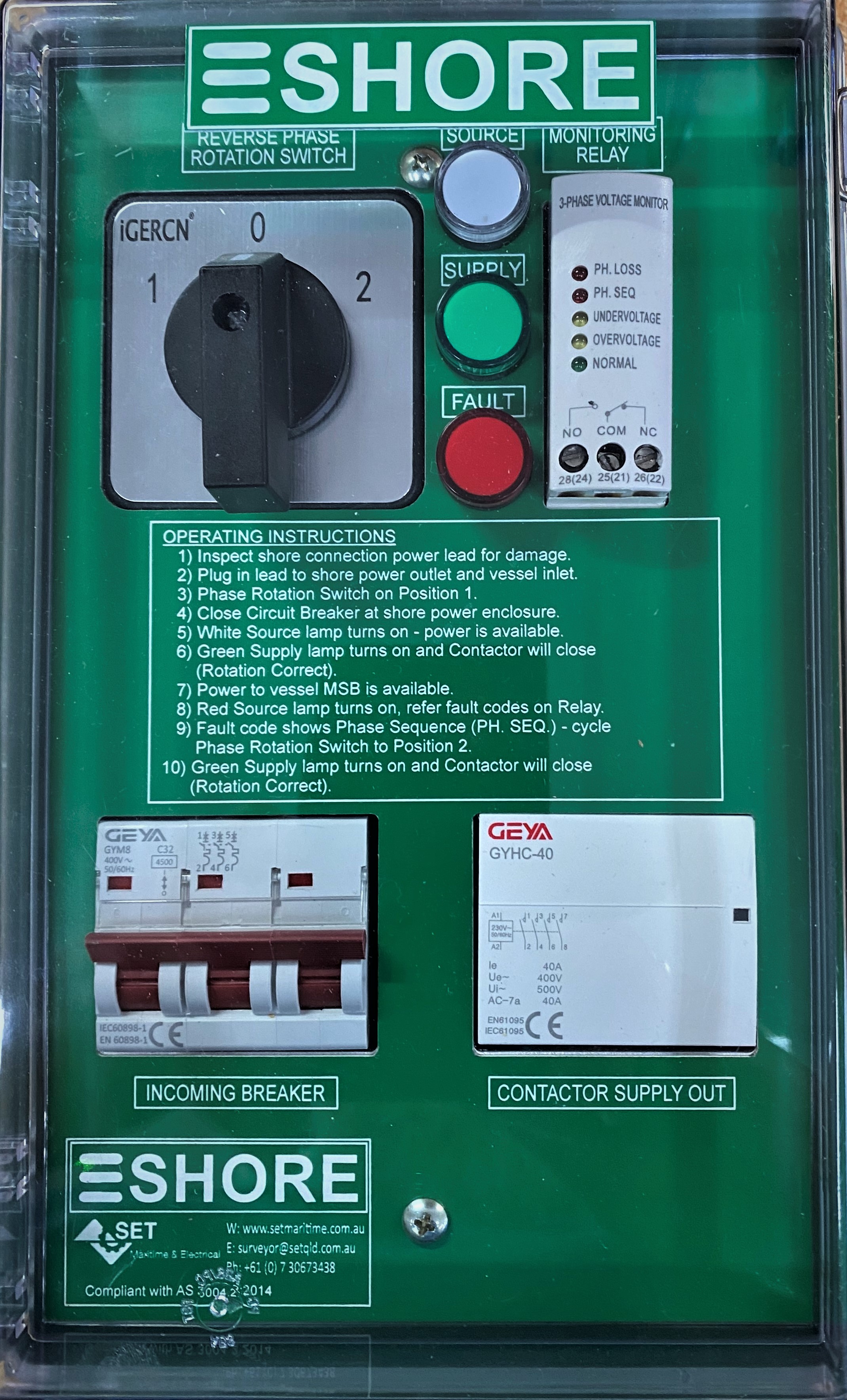 Three Phase SET Maritime And Electrical